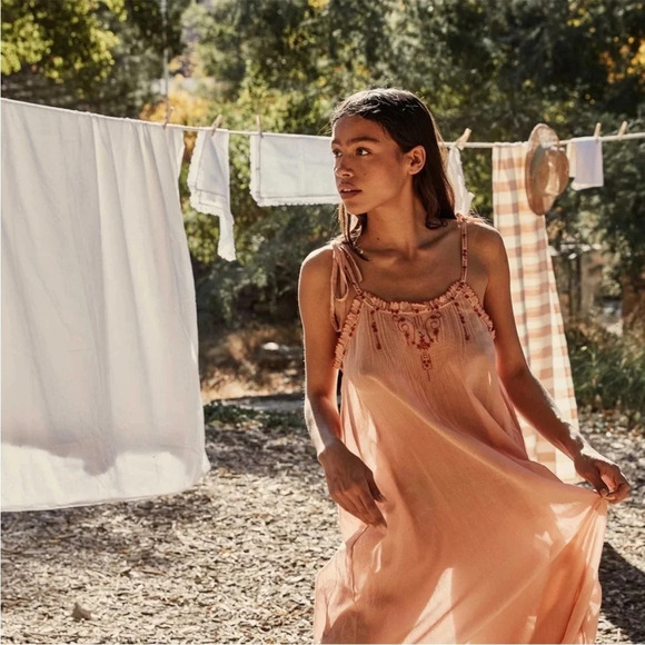 Doen | Dresses | Doen Lyrica Embroidered Cotton Nightgown | Poshmark